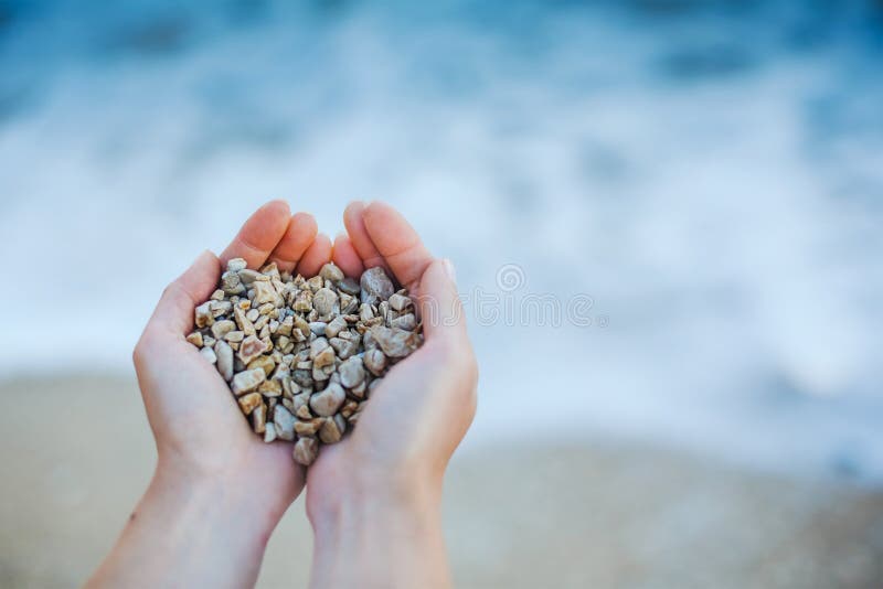 Handful of stones stock image. Image of healthy, japan - 16941717