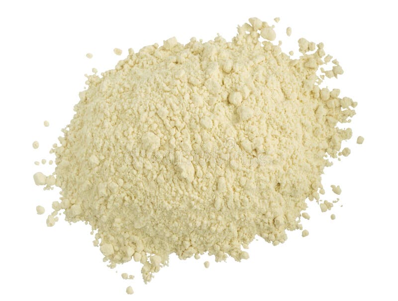 Handful of White Flour Top View Stock Photo - Image of meal, heroin ...