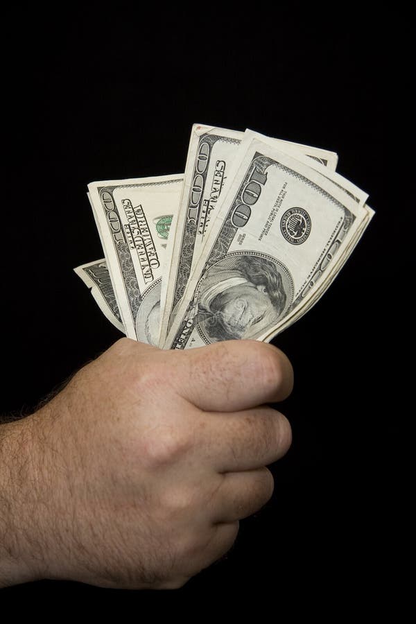 Handfull of Cash stock photo. Image of handful, fanned - 11345490
