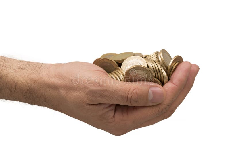 Handfuls of Turkish coins stock image. Image of turkish - 38732813