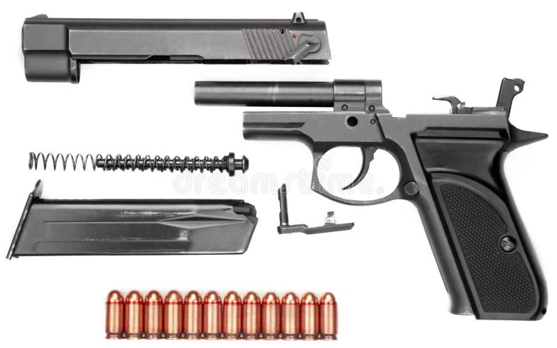 Handgun stock photo. Image of combat, gang, secure, pistol - 1534928