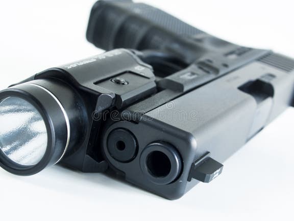 Handgun stock image. Image of aluminium, firearms, action - 24780457