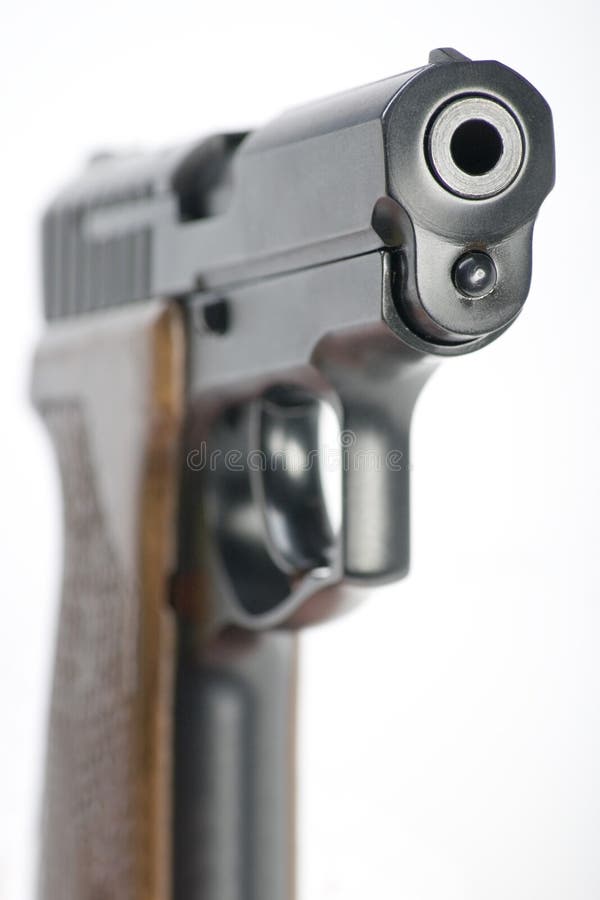 Point Blank Gun stock photo. Image of magnum, crime, concealed - 21590958