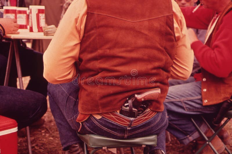 Handgun back pants stock image. Image of thugs, back - 42285653