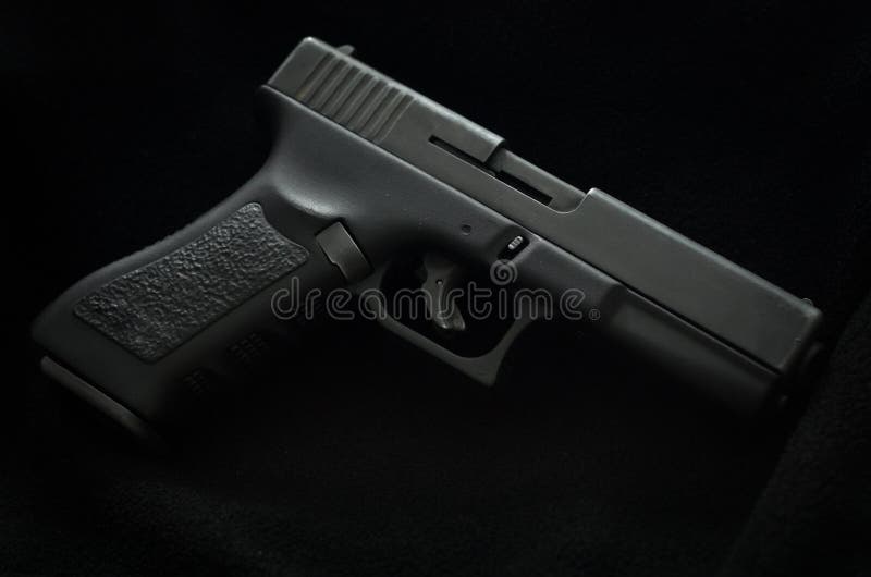 Handgun stock photo. Image of austrian, weapon, studio - 45296708
