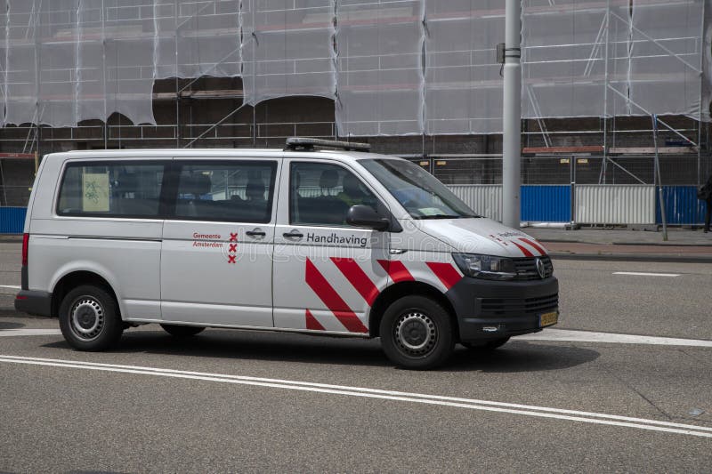 Handhaving Company Van at Amsterdam the Netherlands 21-6-2022 Editorial ...