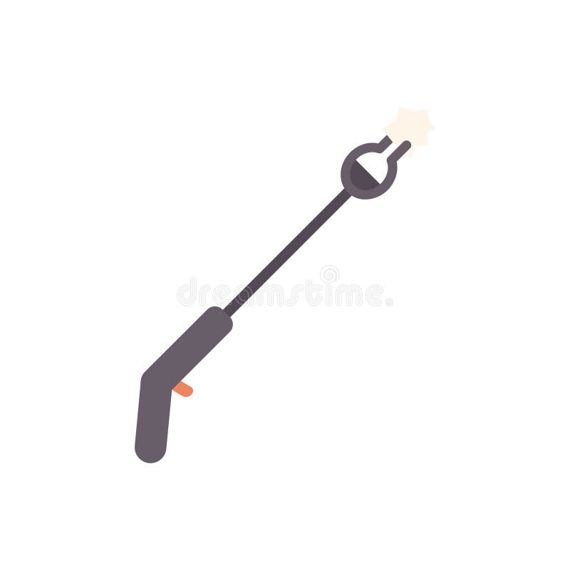 Handheld Culinary Torch Creating a Flame for Cooking Stock Image ...