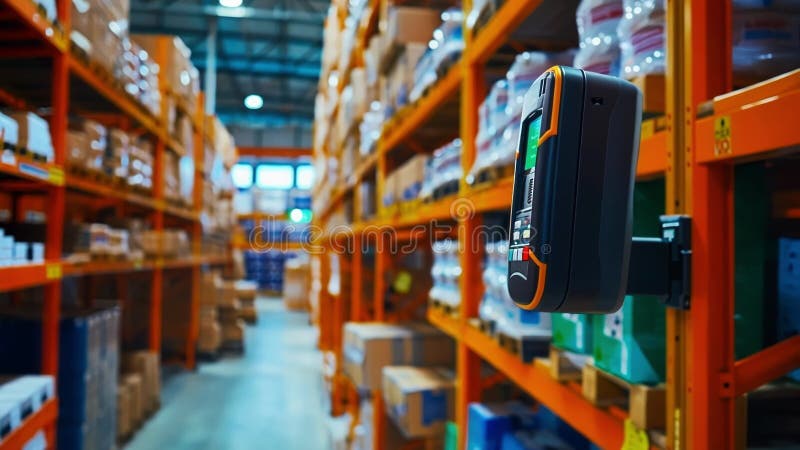 Handheld Device Scanning Inventory in Warehouse Using Innovative ...