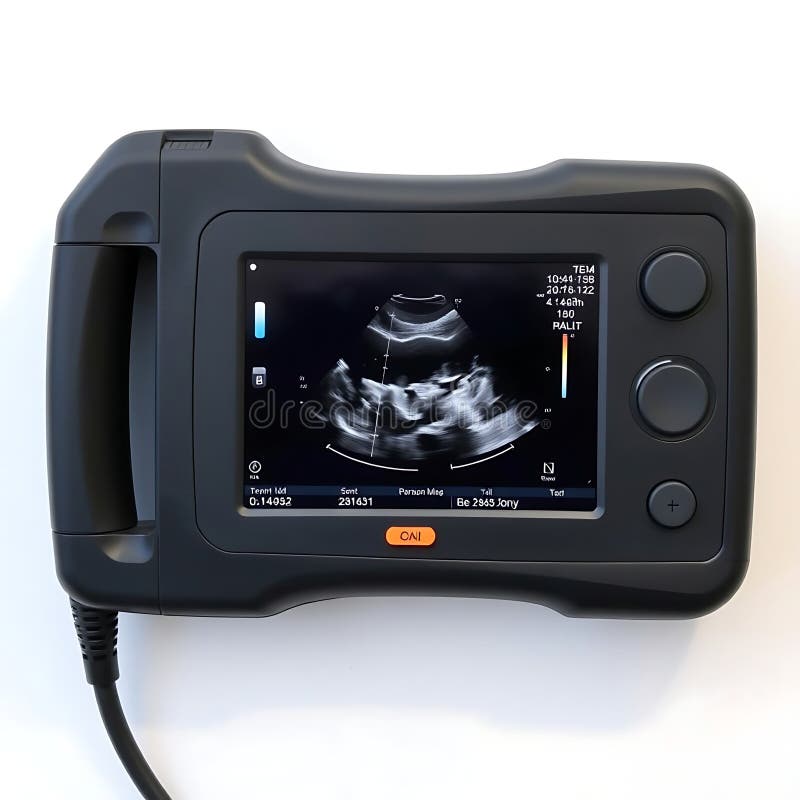 A Handheld Doppler Ultrasound Device with an Ergonomic Design, Lying on ...