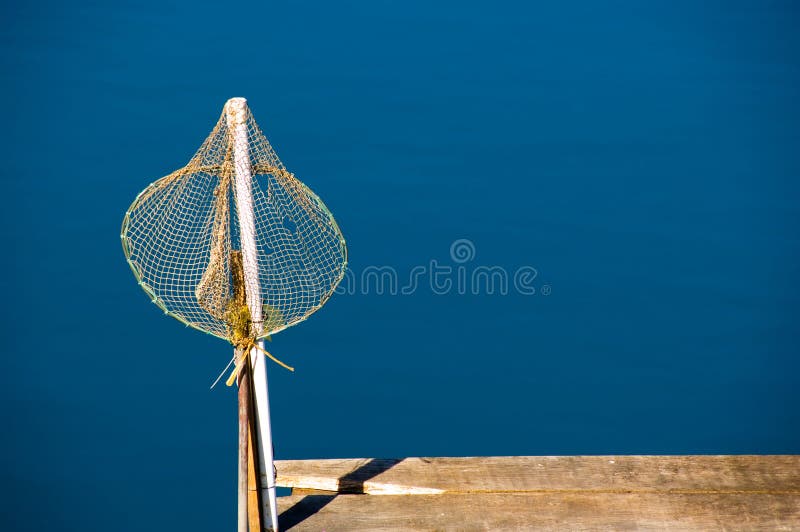 Isolated fishing net stock photo. Image of boards, accessories - 4415240