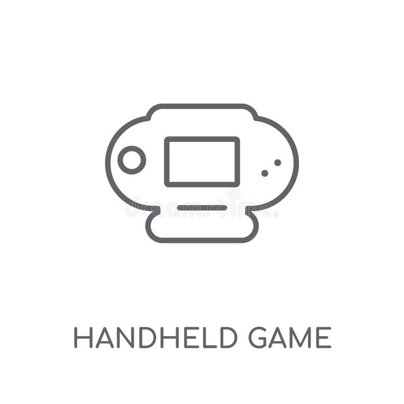Handheld Game Icon. Trendy Handheld Game Logo Concept on White B Stock ... Handheld Game Icon. Trendy Handheld Game Logo Concept on White B Stock ...