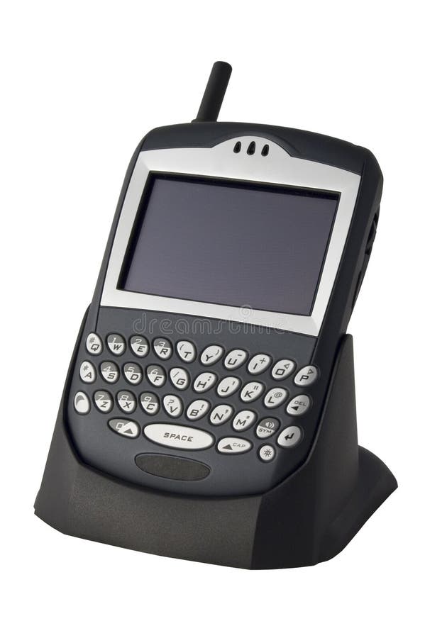 Pda stock image. Image of efficient, work, handheld, isolated - 93515