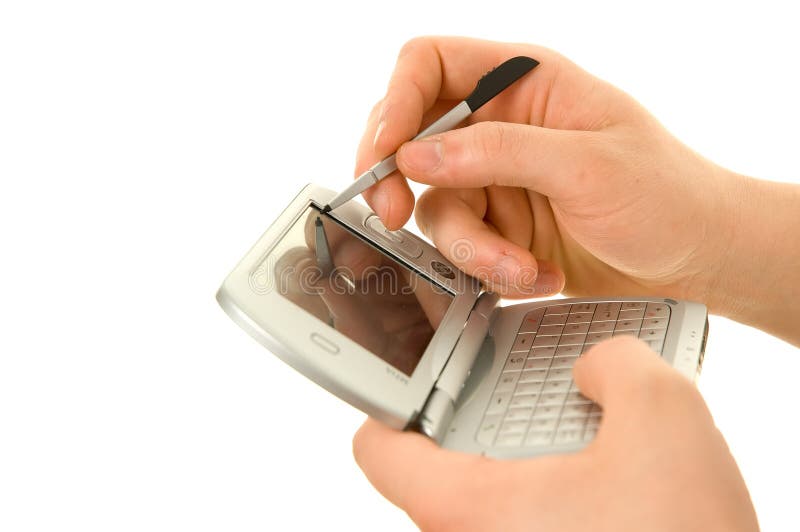 My PDA stock photo. Image of schedule, organizer, stylus - 16128