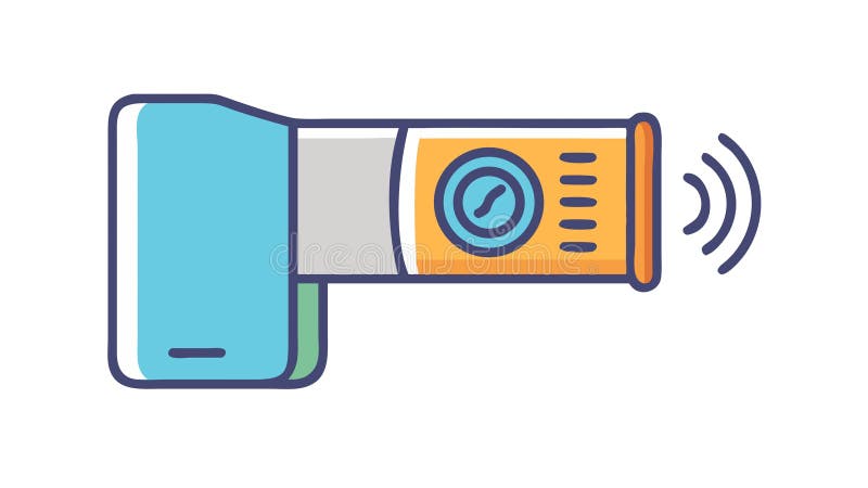 Handheld Projector Icon: Presentation Portable Display Device, Vector ...