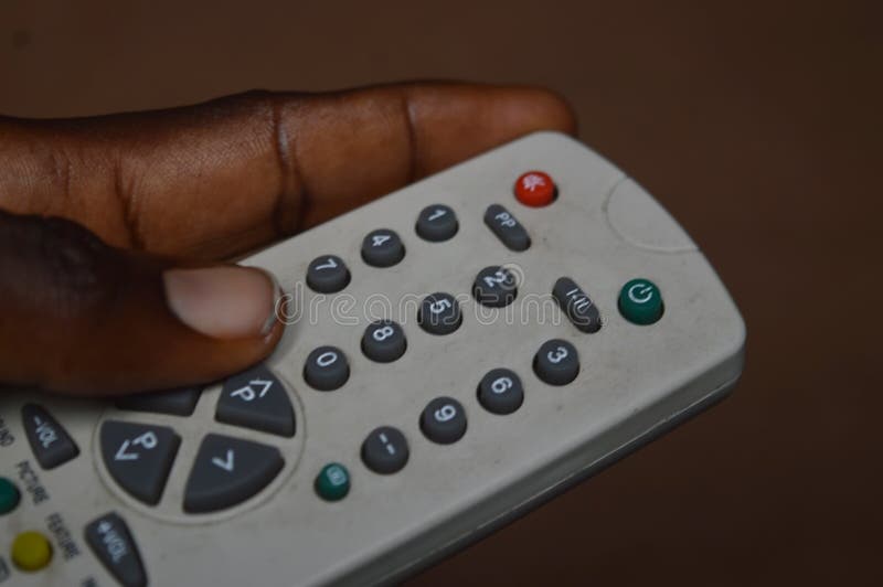 The Handheld Remote Control System Stock Image - Image of guitar ...