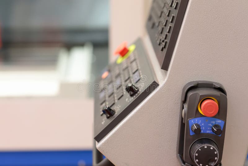 Operator Console in a Control Room Stock Photo - Image of manufacturing ...
