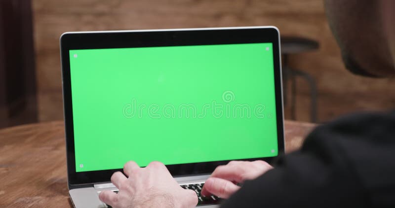 Handheld Shot of African American Man Using Pc Gaming Setup Relaxing ...