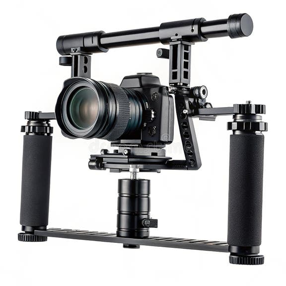 Handheld Stabilizer Rig for Smooth Video Stock Illustration ...