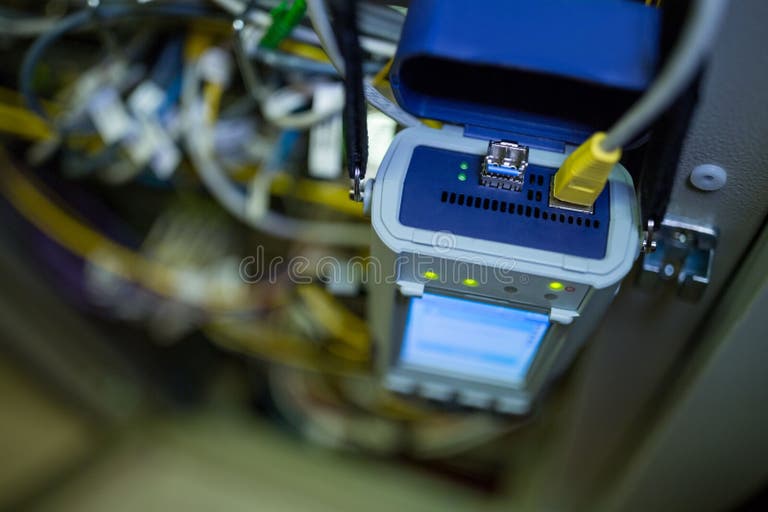 Handheld Tester Displaying Diagnostics with Green LEDs, Yellow Cable ...