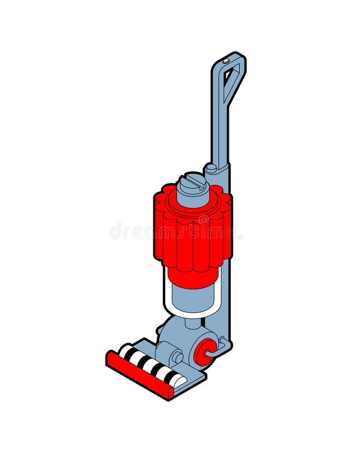 Handheld Vacuum Cleaner Isolated. House Cleaning Machine Stock ...