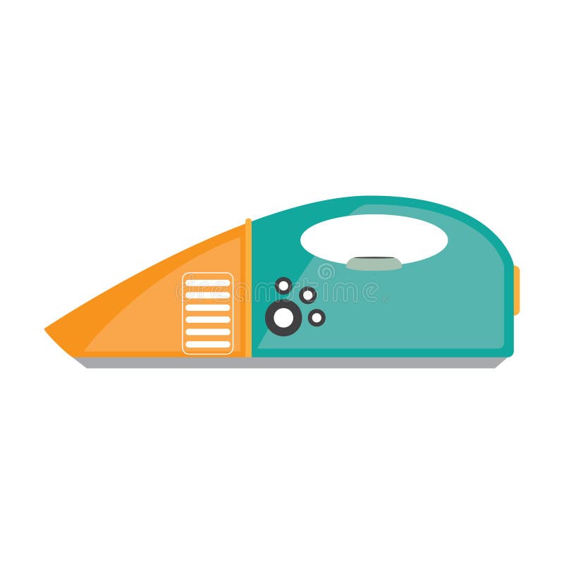 Handheld Vacuum. Vector Illustration Decorative Design Stock Vector ...