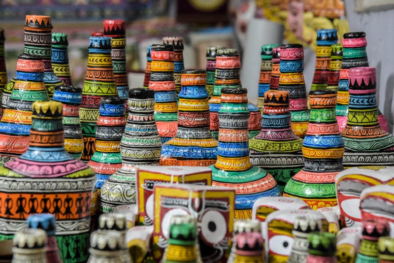 Handi Crafts Made in India, it is a Art of Light in the Night Stock ...