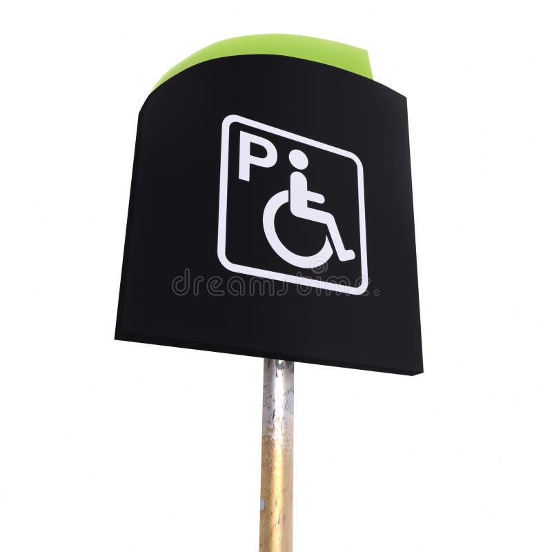 Handicap Parking Sign stock photo. Image of drive, access - 27900448