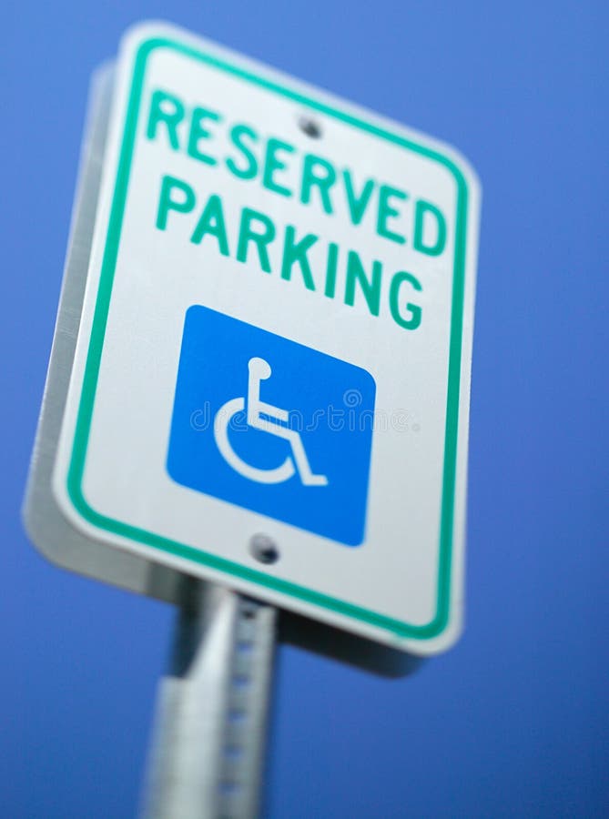 Reserved parking stock image. Image of spot, park, reserved - 10160291