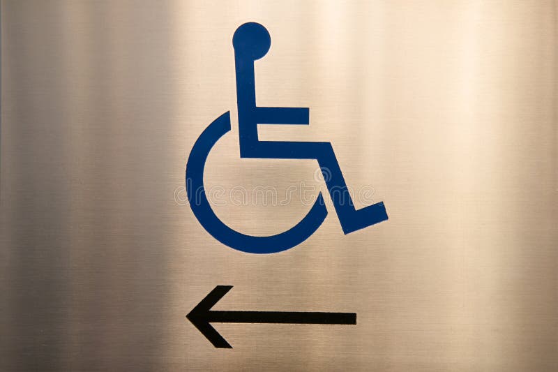 Handicap sign stock image. Image of restricted, symbol - 10803259