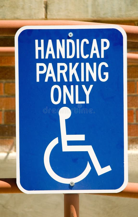 Handicap sign stock image. Image of handicap, sign, special - 3168929