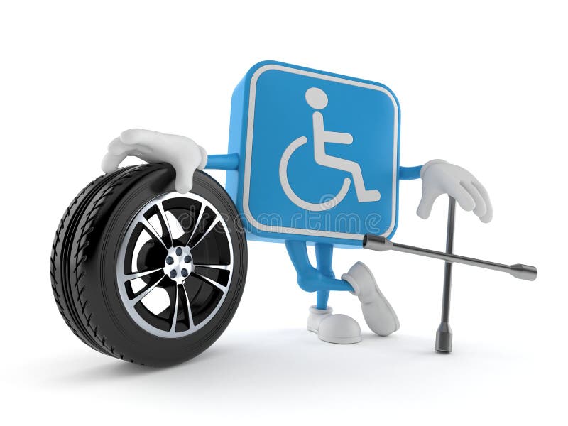 Wheel spanner logo stock vector. Illustration of dynamic - 43587482