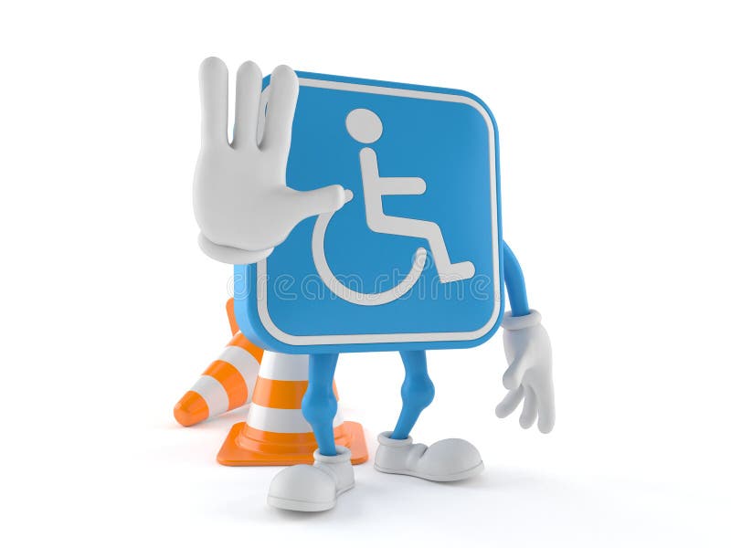 Handicapped Pictogram Work Stock Illustrations – 69 Handicapped ...