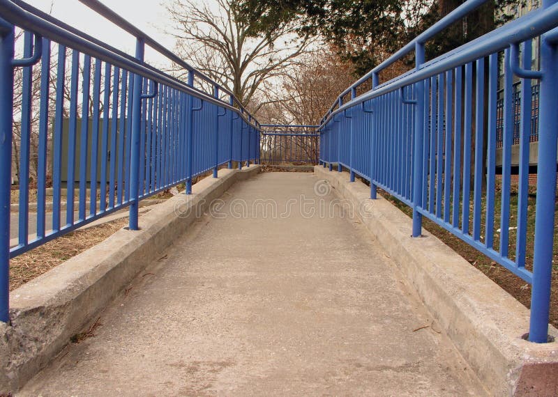 Handicapped ramp stock image. Image of rails, path, access - 615001