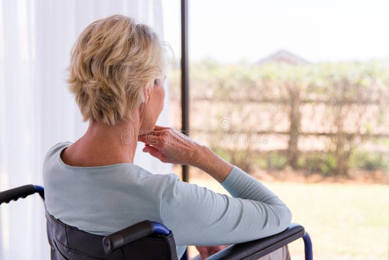 878 Elderly Woman Sitting Back View Stock Photos - Free & Royalty-Free ...