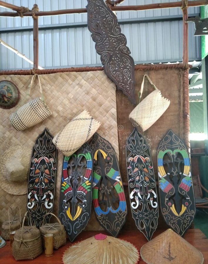 Handicraft Borneo Dayak Tribe Stock Photos - Free & Royalty-Free Stock ...