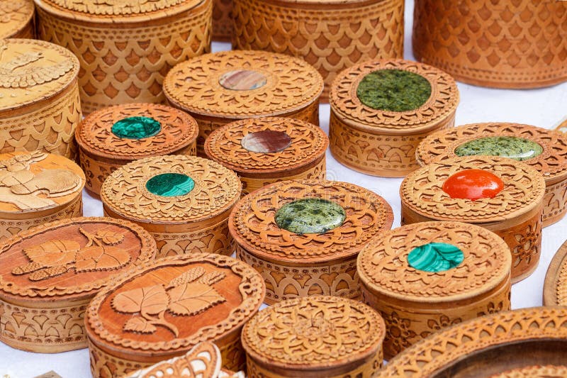 Thread on the Bark. Openwork Box. Stock Image - Image of beautiful ...