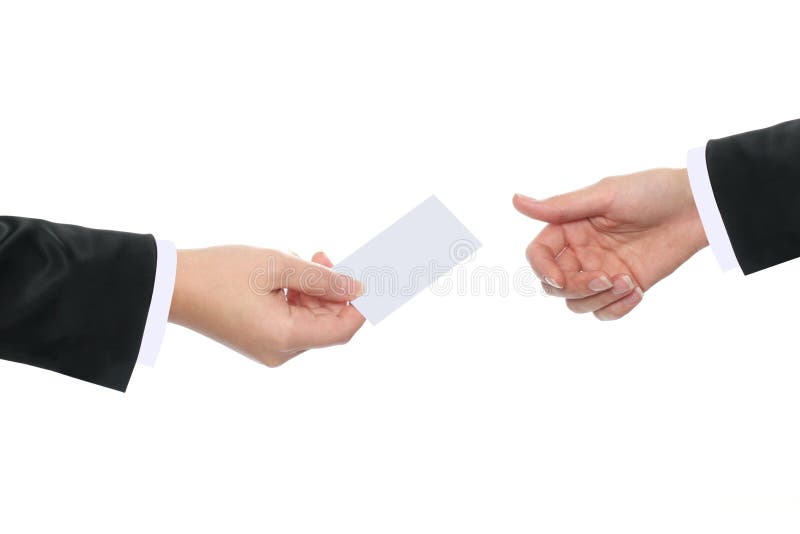 Giving a card stock image. Image of commerce, message - 1523449