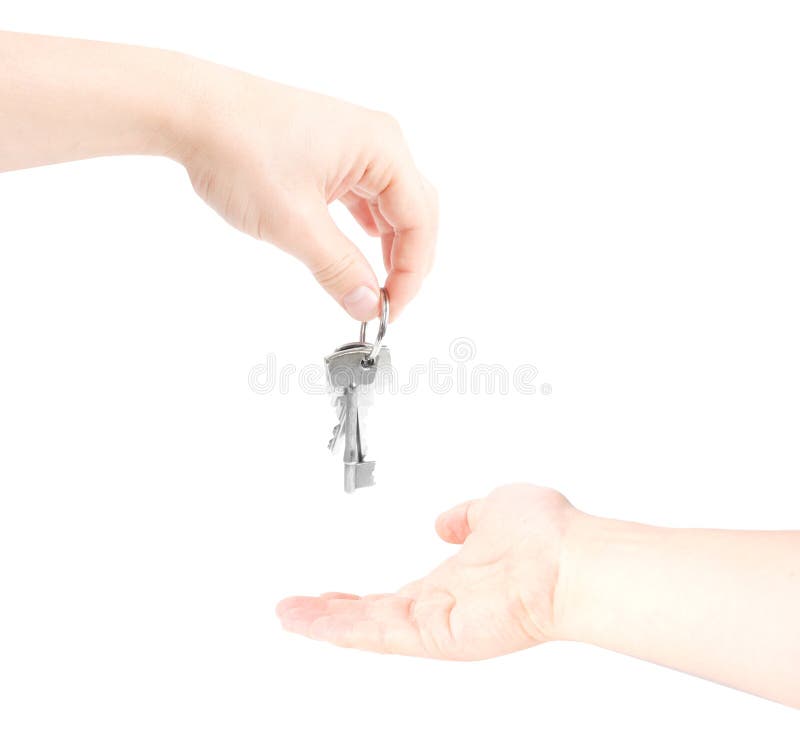 Handing over the Keys stock photo. Image of gesturing - 2202814