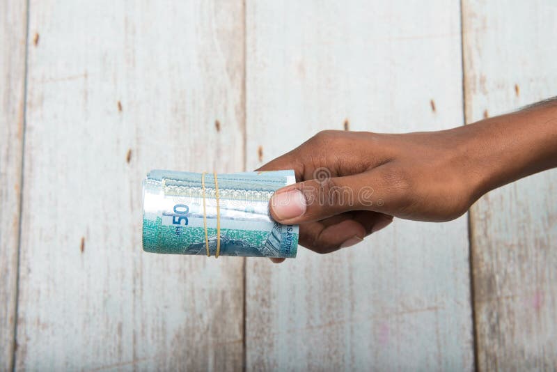 Handing Out Money in Malaysia Ringgit Stock Image - Image of exchange ...