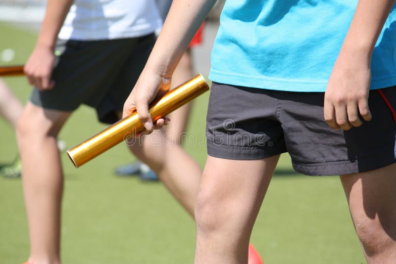 Handing over the baton stock photo. Image of summer, anticipation ...