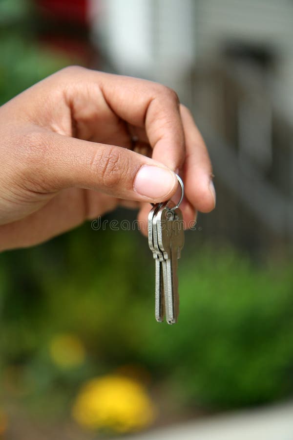 Handing Over the Keys stock image. Image of loan, buyer - 1221811