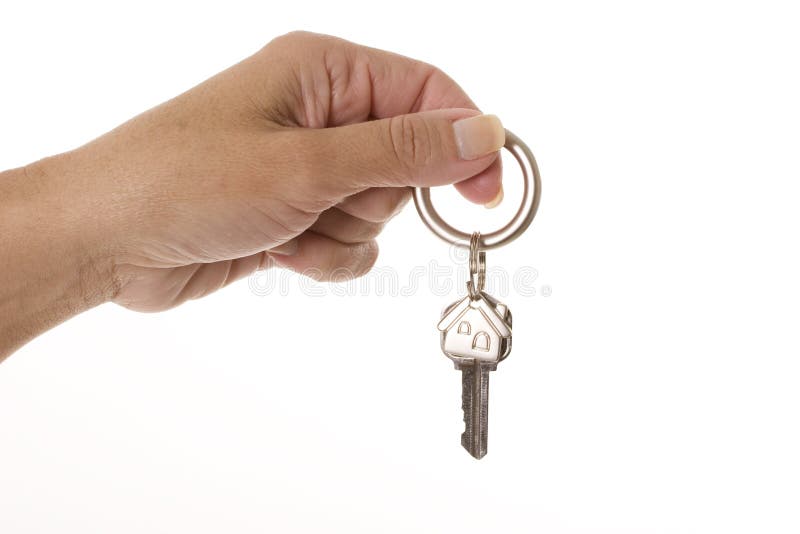 Handing over the keys stock image. Image of loan, keys - 337327