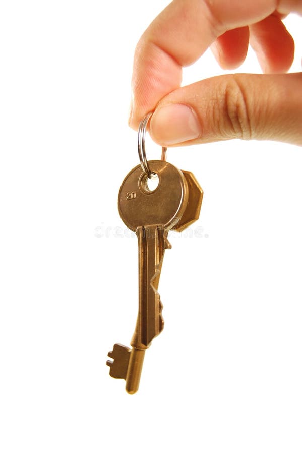Handing over keys stock photo. Image of unlock, property - 7664082