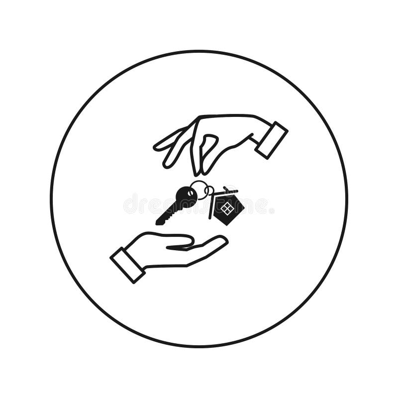 Handing Over Keys Stock Illustrations – 95 Handing Over Keys Stock ...
