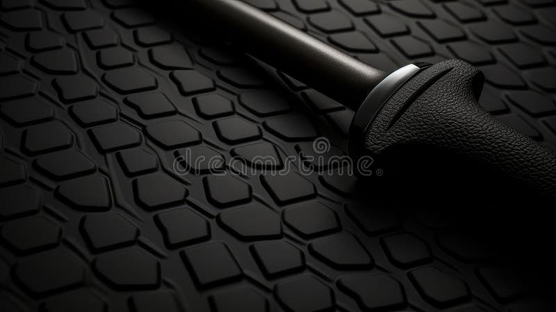 Handle Black Rubber Texture Stock Illustration - Illustration of ...