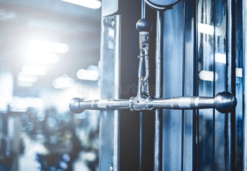 Handle of Body-builder Sport Equipment Stock Image - Image of strong ...