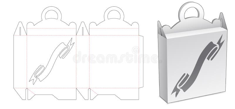 Handle Box Template Stock Illustrations – 8,439 Handle Box Template ...