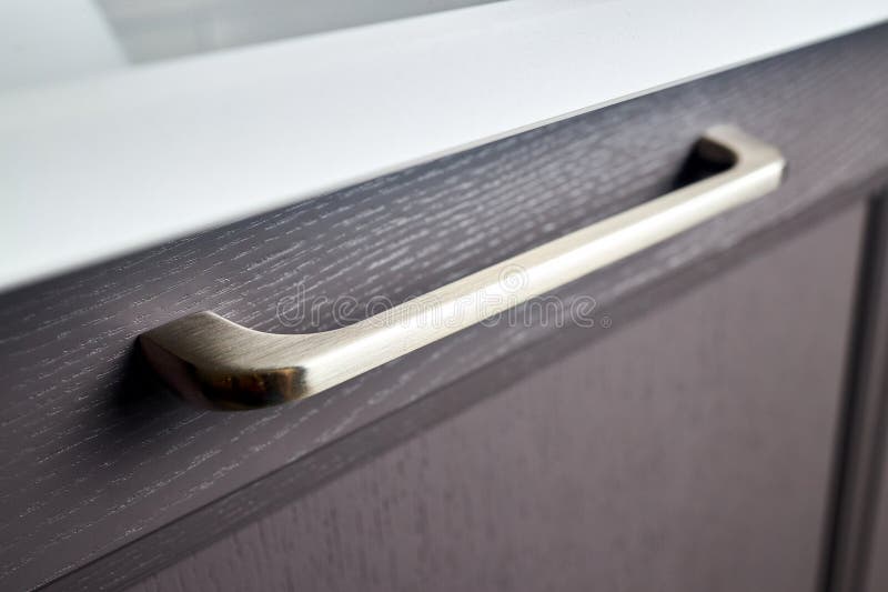 Handle Brass Classic of Cabinet Doors, Kitchen Bathroom Cabinet Silk ...