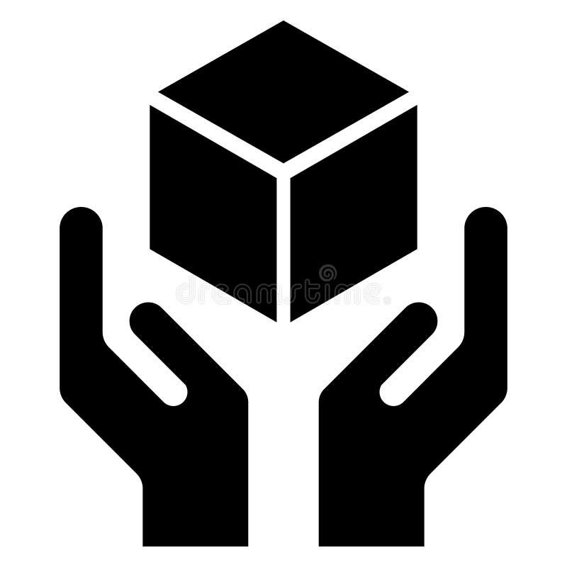 Handle With Care Sign Isolated On White Background. Vector Illustration ...