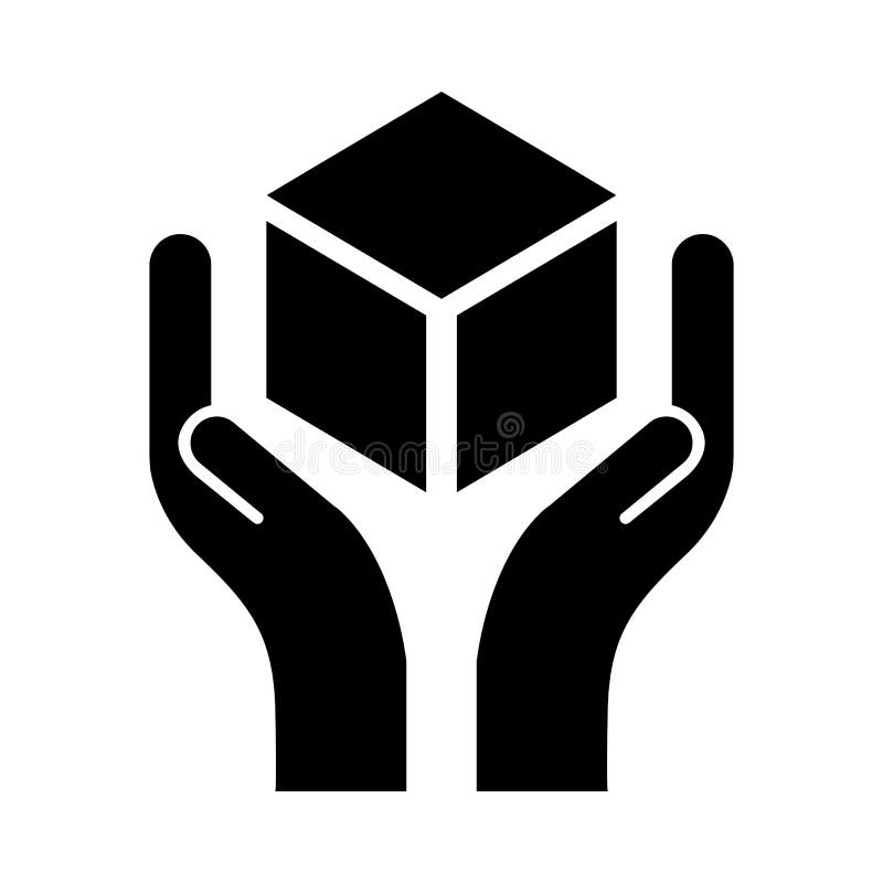 Handle with care icon stock vector. Illustration of isolated - 243017722